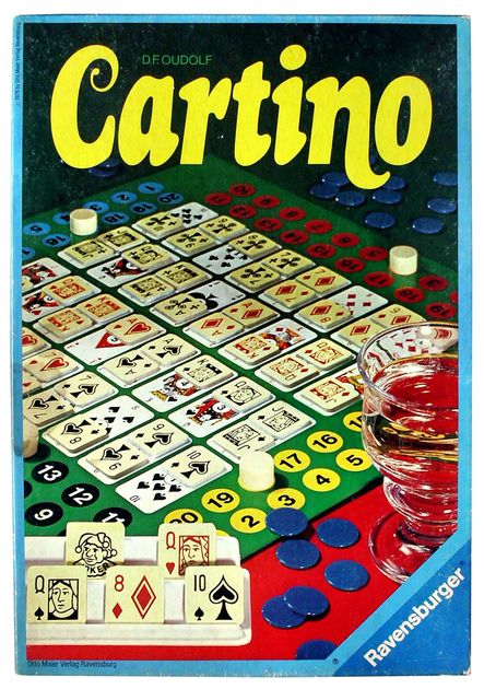 Cardino the 1970 Card Tile game | Cartino