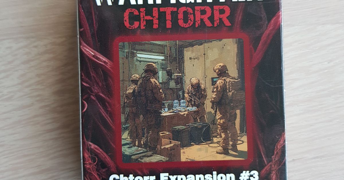 Warfighter: Chtorr Expansion #3 – Load up! | Board Game | BoardGameGeek