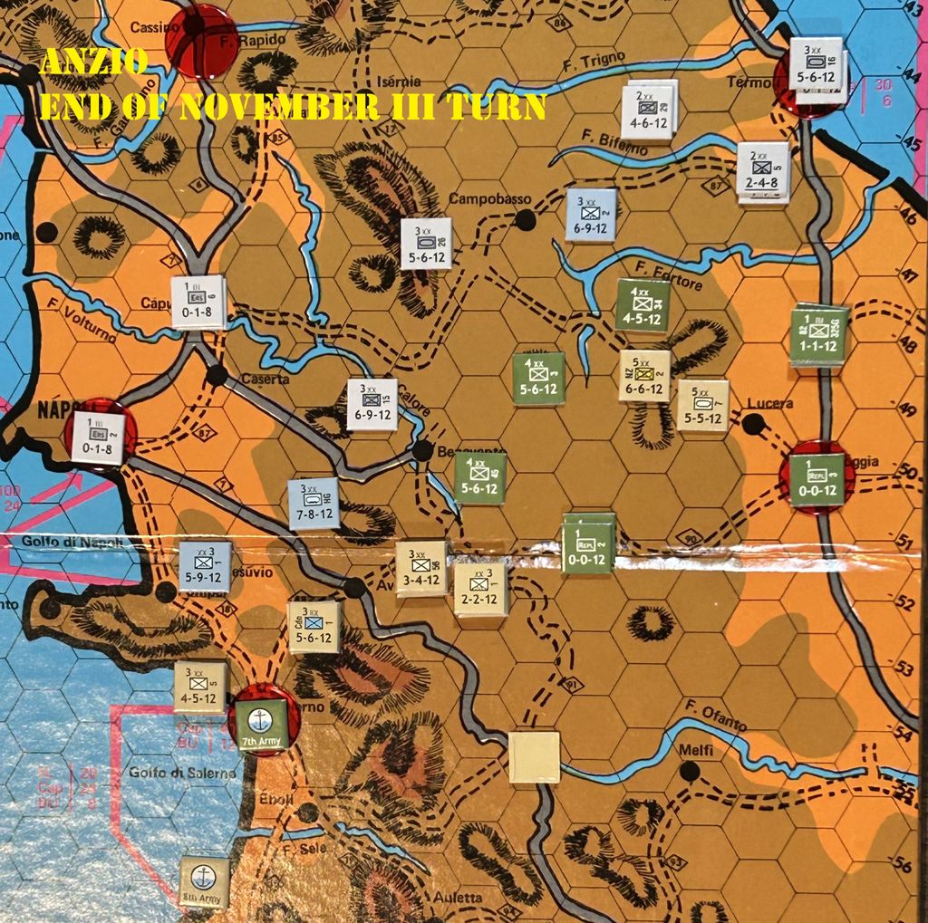 ANZIO! After Action Report - Basic Game | Anzio: The Struggle for Italy ...