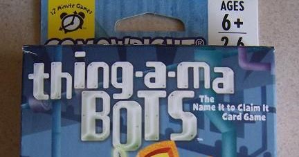 Thing-a-ma-Bots | Board Game | BoardGameGeek