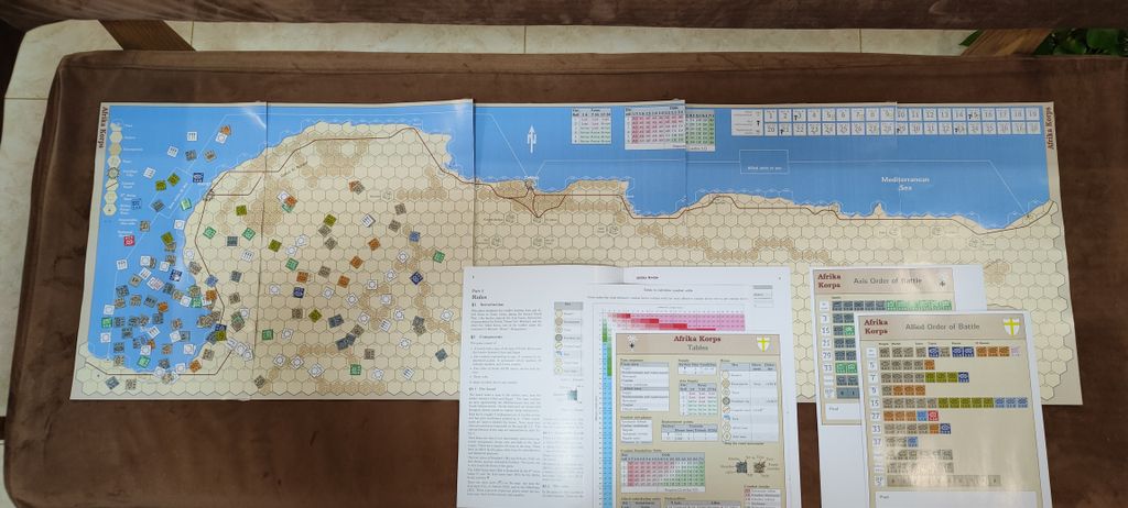 Print'n'Play PDF including rules, counters, board, charts, OOBs, etc ...