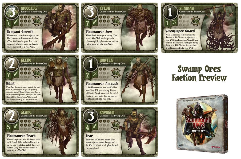 Summoner Wars - Complete Card List
