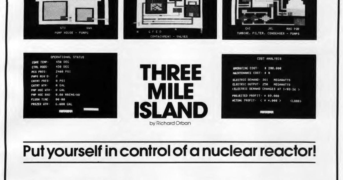 Three Mile Island | Video Game | BoardGameGeek