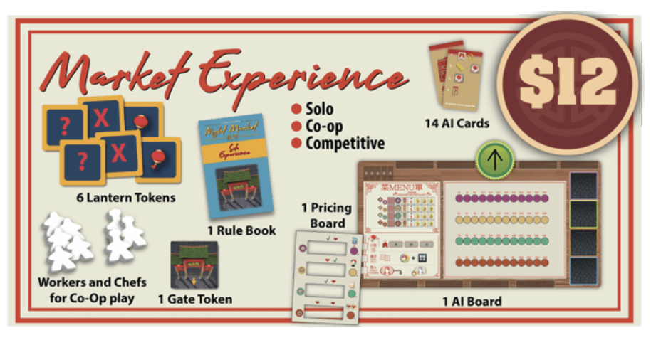 Night Market: MiniMart Experience Expansion | Board Game | BoardGameGeek