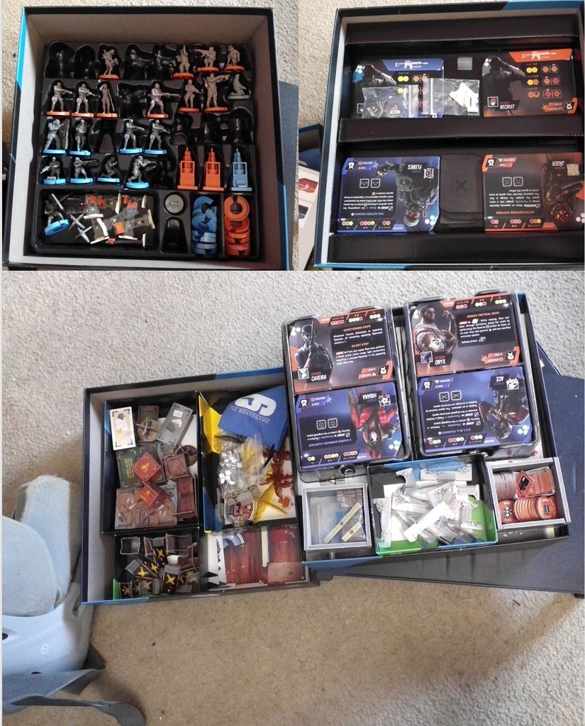 Gameplay All-In Storage solutions | 6: Siege – The Board Game