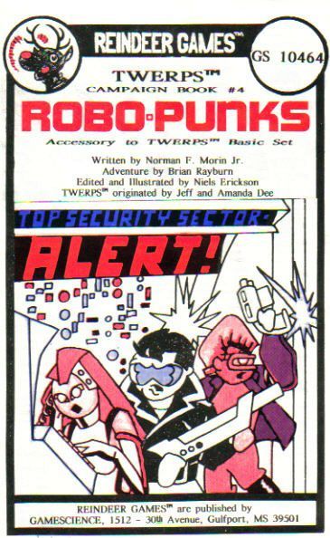 TWERPS Campaign Book #04: TWERPS Robo-Punks | RPG Item | RPGGeek