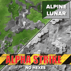 BattleTech: Alpha Strike – Alpine/Lunar Hexless Battlemap | Board Game ...