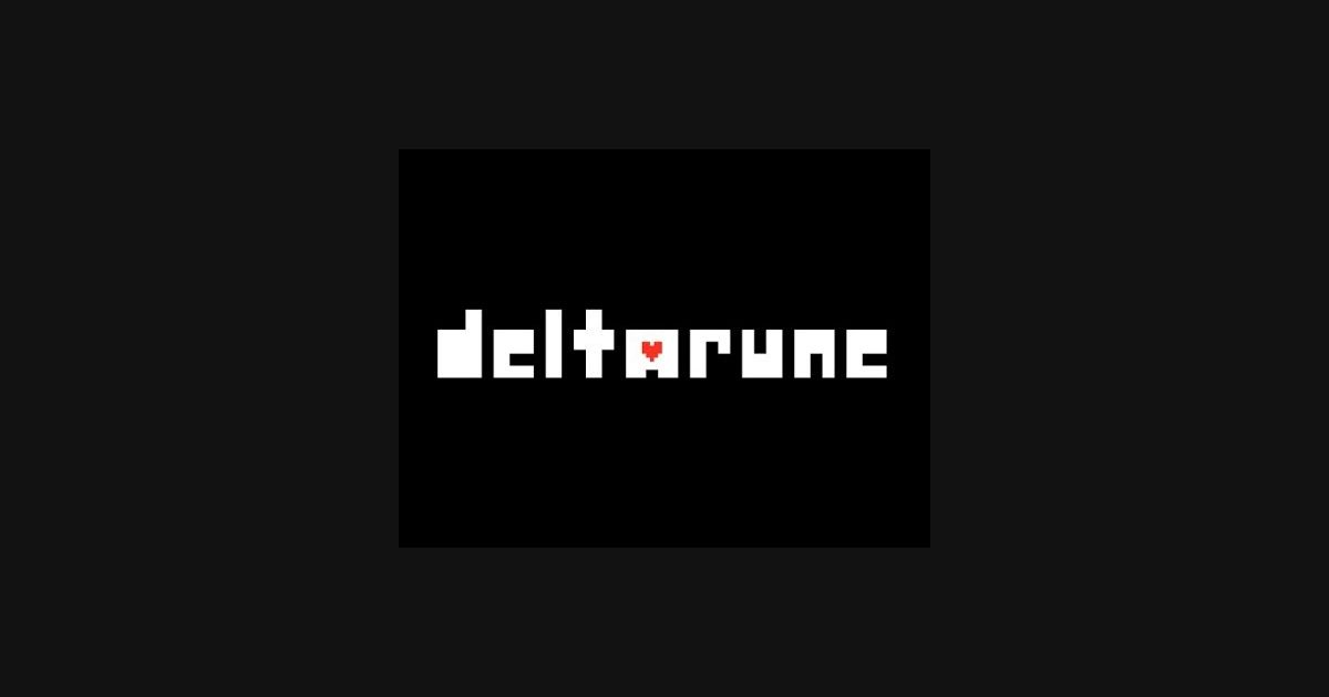 Deltarune | Video Game | VideoGameGeek
