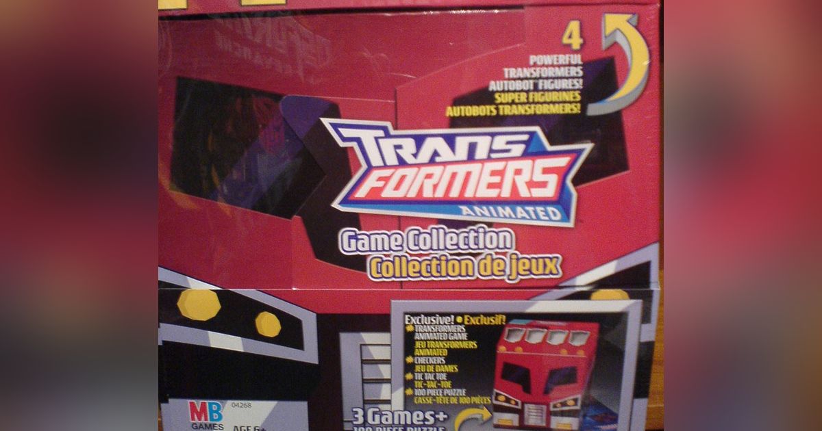 Transformers Animated Board Game | Board Game | BoardGameGeek