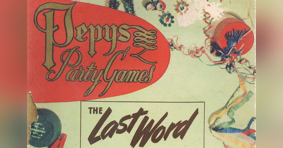 The Last Word: Gilbert Harding's Party Game | Board Game | BoardGameGeek