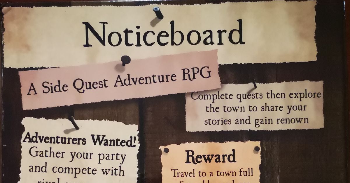The Noticeboard | Board Game | BoardGameGeek