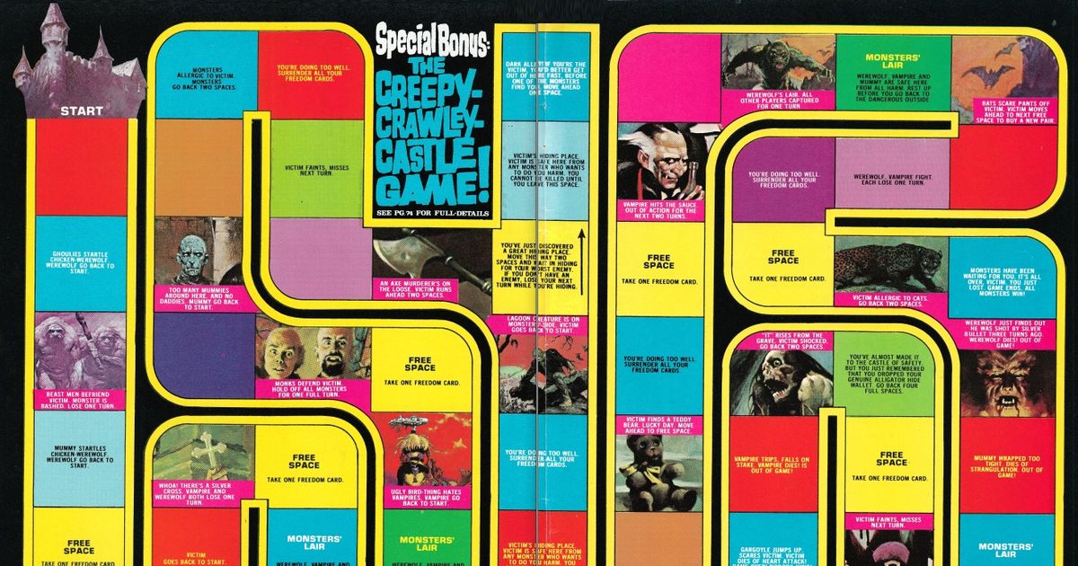 Creepy Crawley Castle Game | Board Game | BoardGameGeek