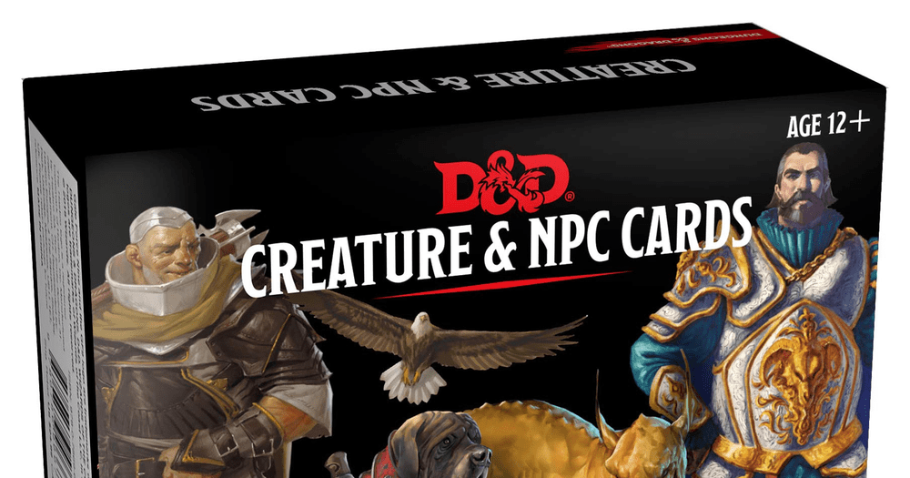 Monster Cards: Creature & NPC Cards | RPG Item | BoardGameGeek