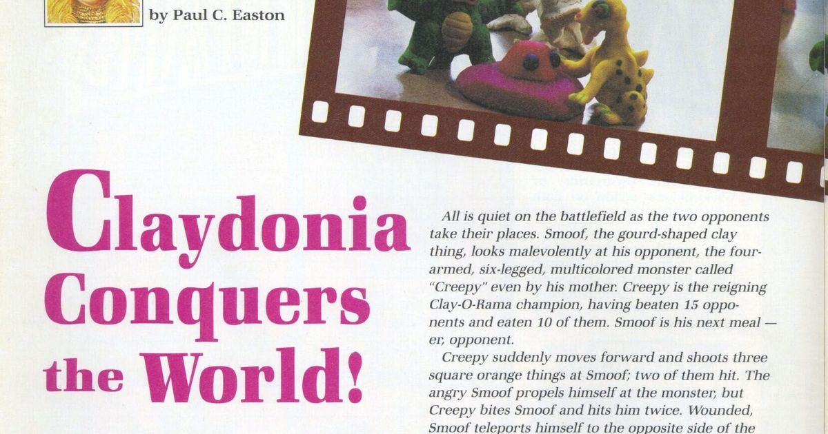 Clay-O-Rama: Claydonia Conquers the World! | Board Game | BoardGameGeek