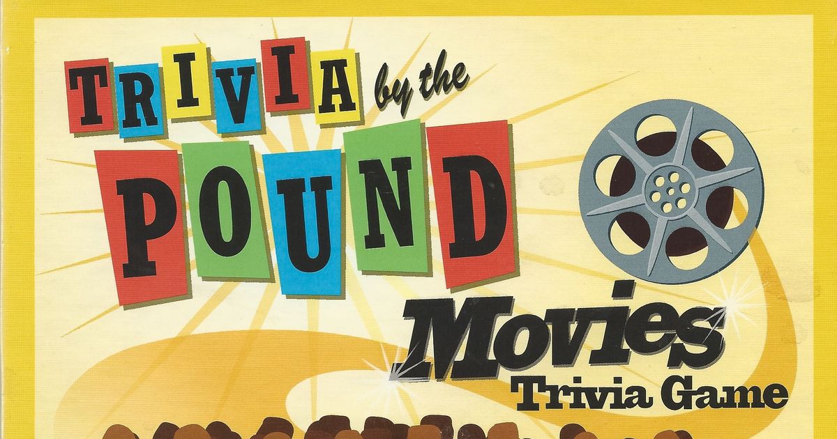 Trivia by the Pound: Movies Trivia Game | Board Game | BoardGameGeek