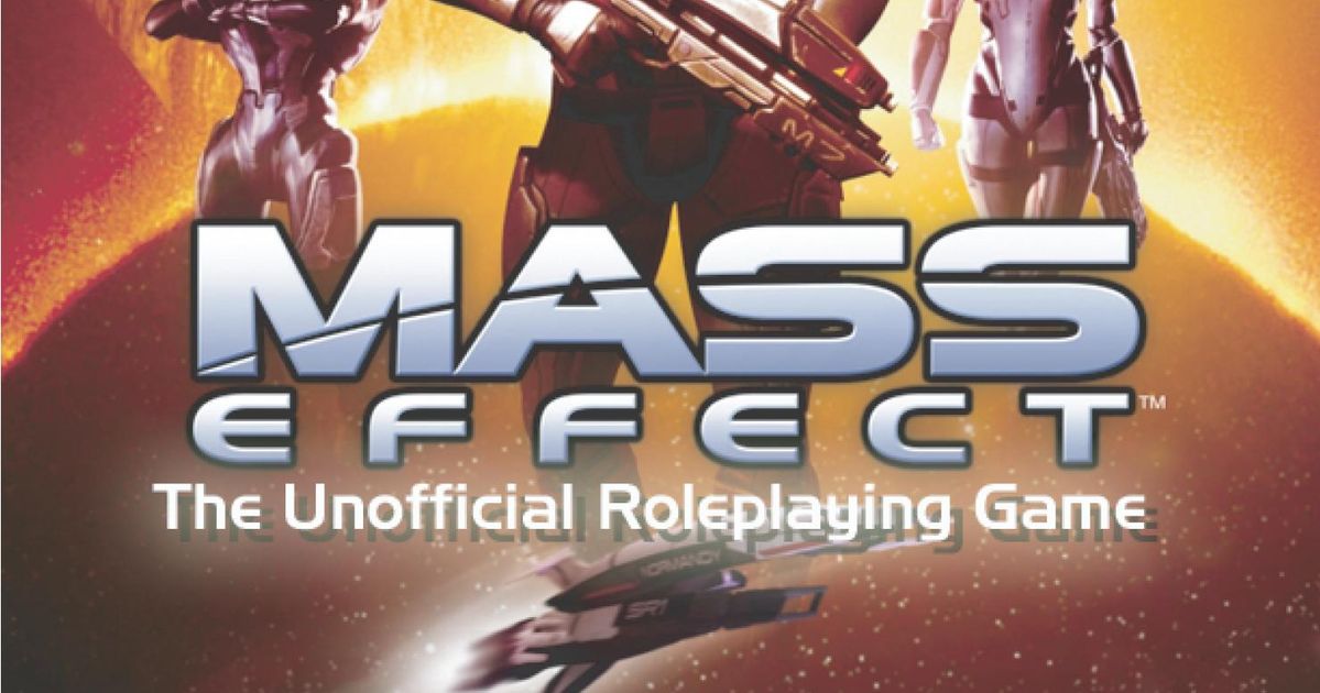 Mass Effect: The Unofficial Roleplaying Game | RPG Item | RPGGeek