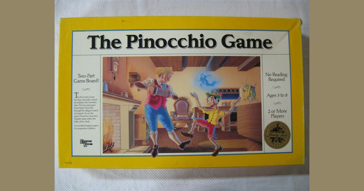 Does anyone have the rules to The Pinocchio Game? | The Pinocchio Game