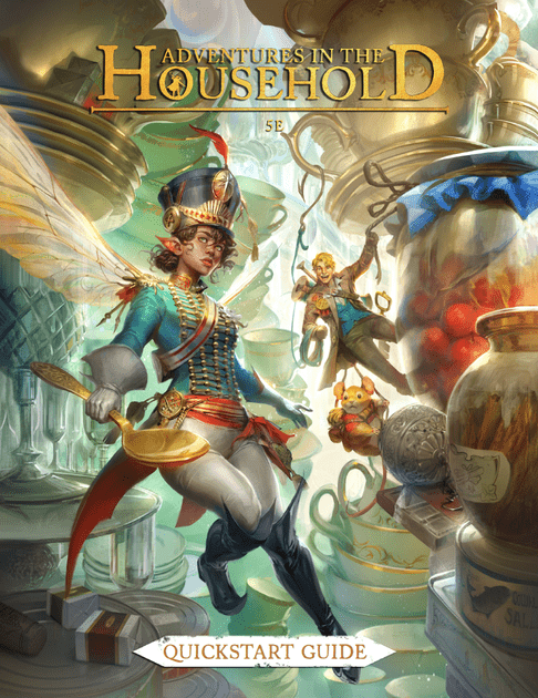 Hello to the outer 5E World from inside the Household RPG ...