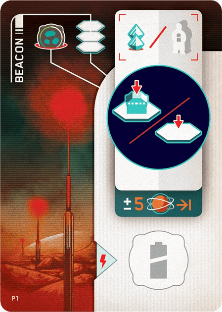 Carta promo "Beacon" | On Mars: Beacon Promo Card