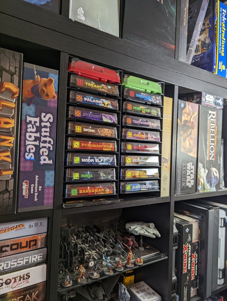 Custom storage for Character Trays | Dice Throne: Season One ReRolled