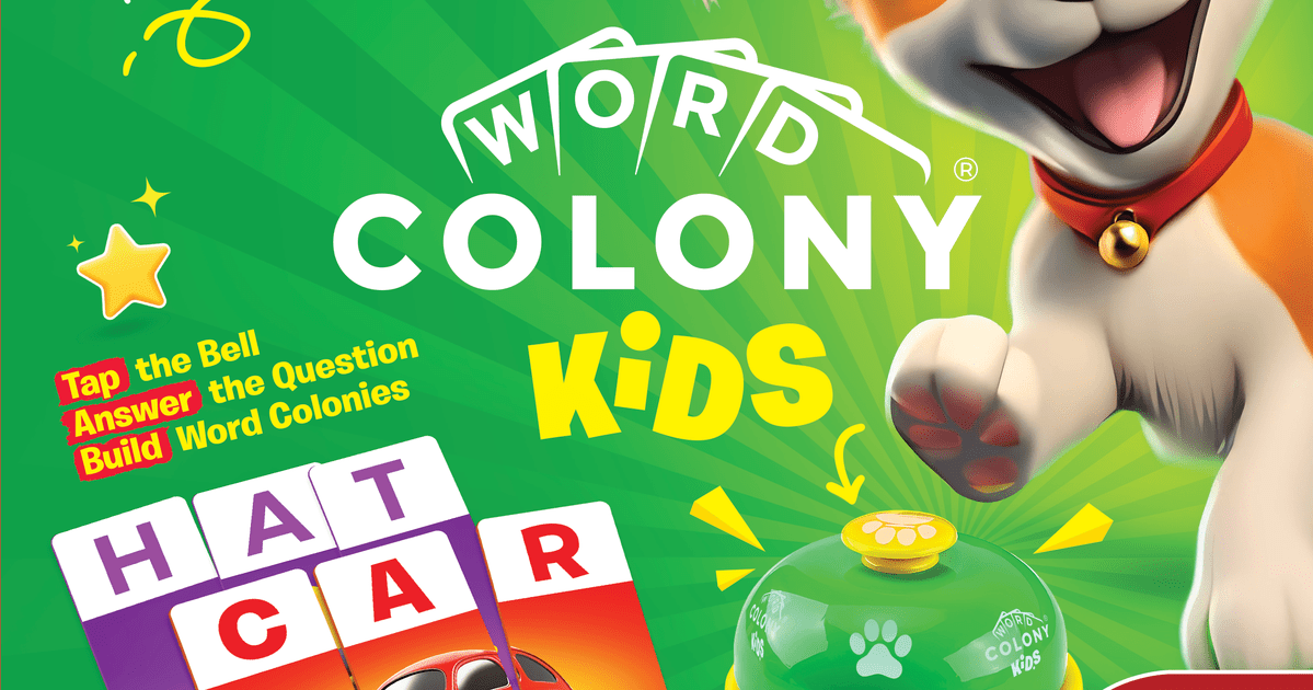 Word Colony Kids: My First Words | Board Game | BoardGameGeek