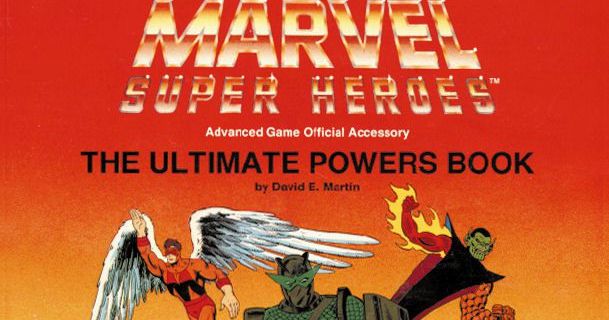 MA3: The Ultimate Powers Book | RPG Item | RPGGeek