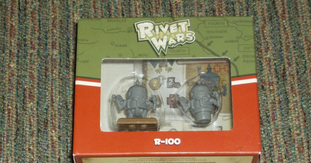 Rivet Wars: R-100 | Board Game | BoardGameGeek
