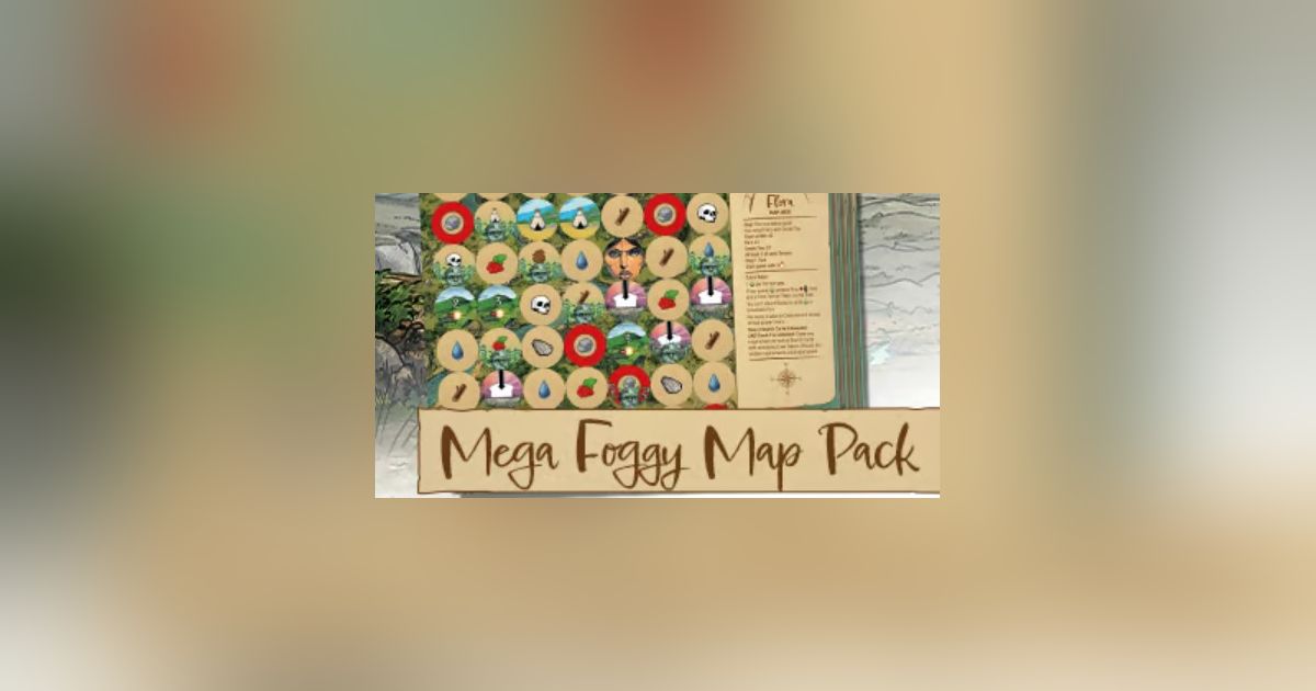 Corps of Discovery: Mega Foggy Map Pack | Board Game | BoardGameGeek