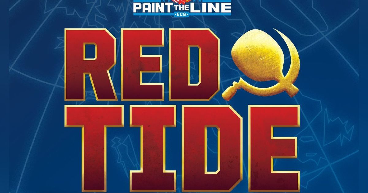 Penny Arcade: Paint The Line ECG – Red Tide | Board Game | BoardGameGeek