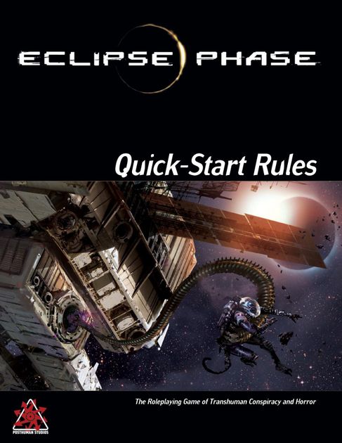 Eclipse Phase Second Edition: Quick-Start Rules | RPG Item | RPGGeek