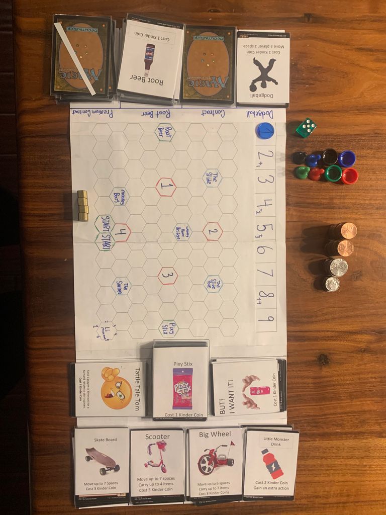 Strategy Game Design 2021-22 Game Prototypes