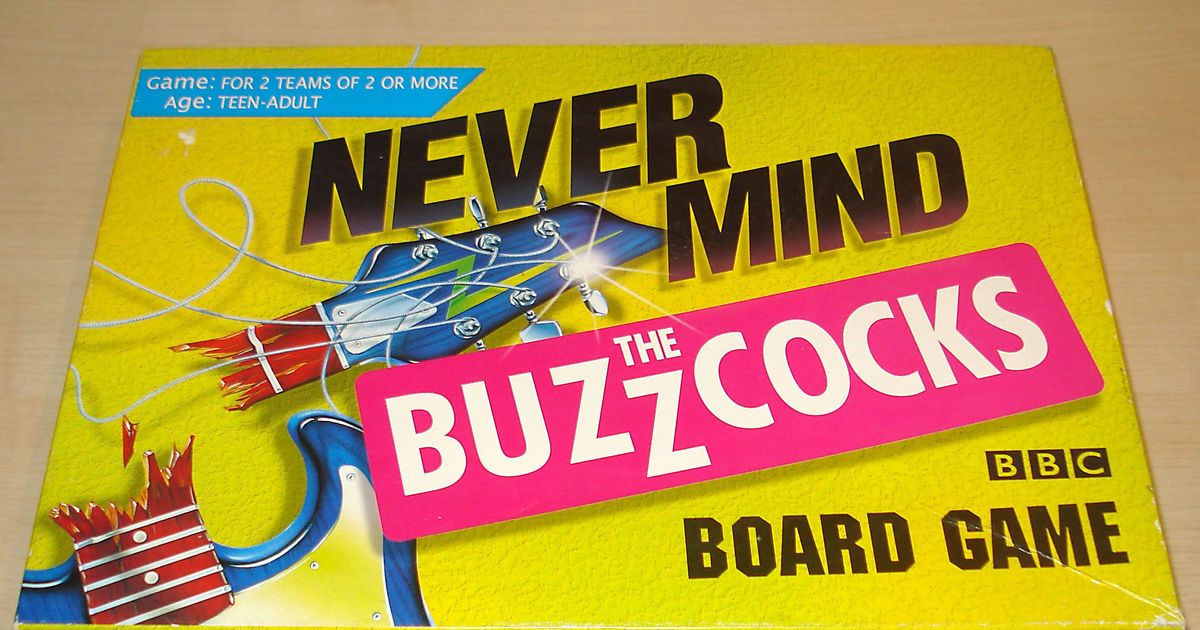 Never Mind the Buzzcocks | Board Game | BoardGameGeek