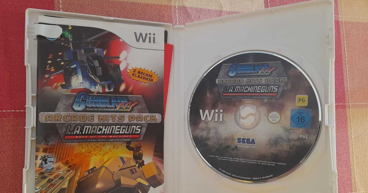 Gunblade NY and LA Machineguns Arcade Hit Pack | Video Game | VideoGameGeek