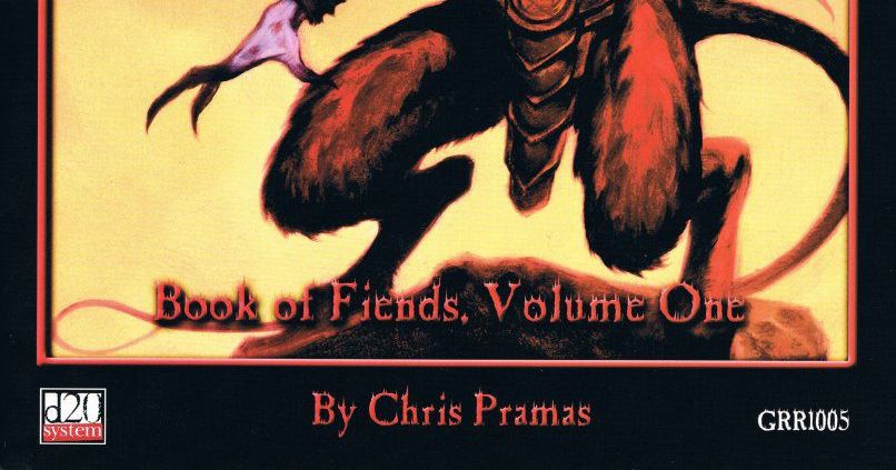 Book of Fiends, Volume One: Legions of Hell | RPG Item | RPGGeek
