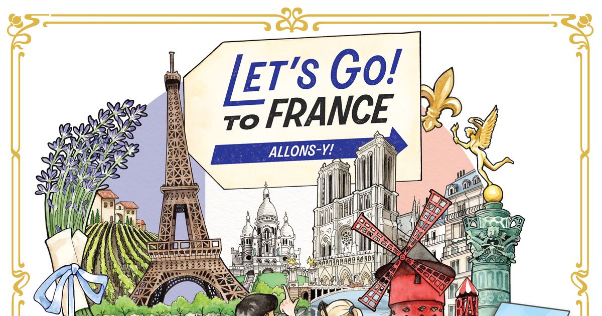 Let's Go! To France | Board Game | BoardGameGeek