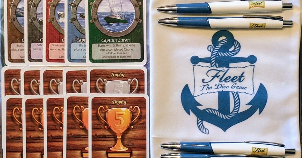 Fleet: The Dice Game – Deluxe Extras | Board Game | BoardGameGeek