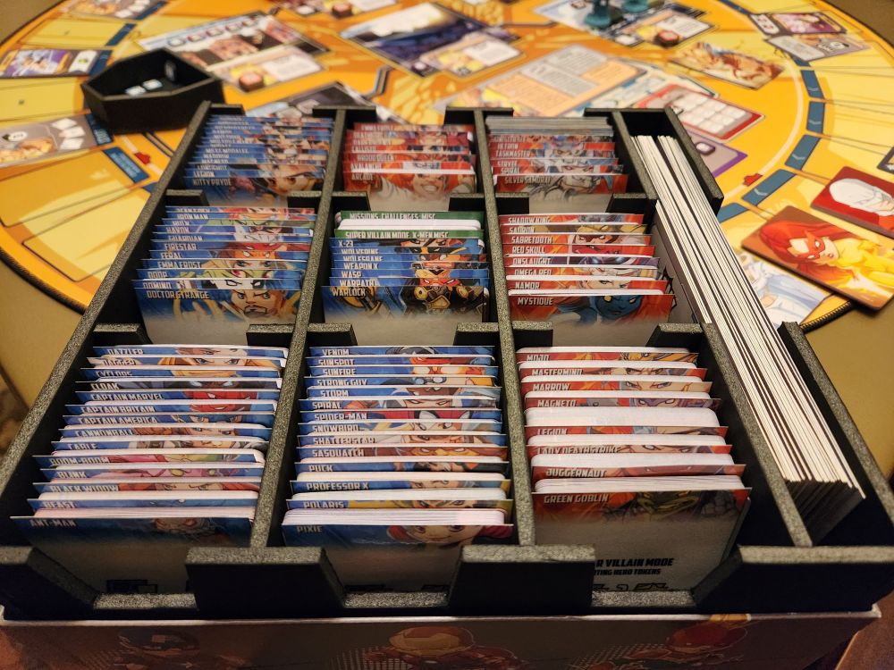 Vertical card dividers | Marvel United