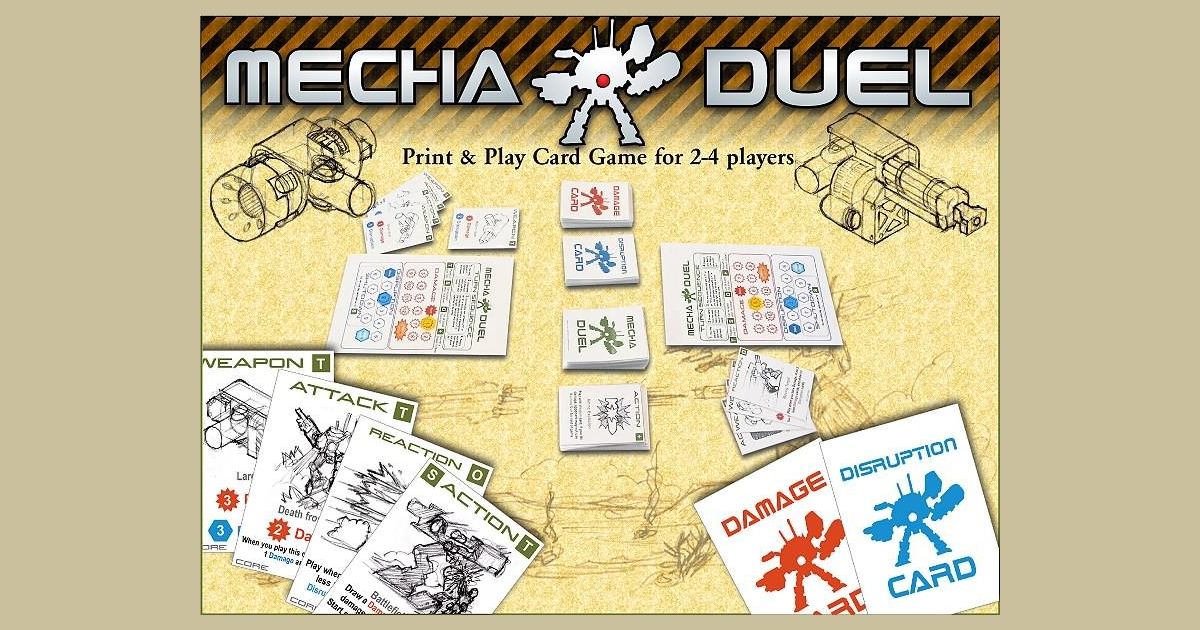 Mecha duel - a game about collecting different colored cubes and ...