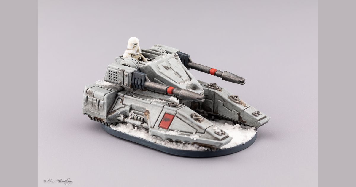 Imperial Assault: SC2-M Repulsor Tank | Don't Play Gray!