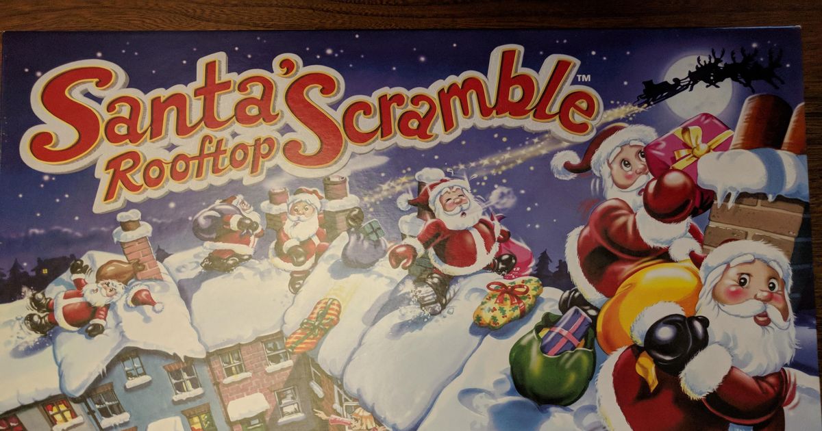 Santa's Rooftop Scramble | Board Game | BoardGameGeek