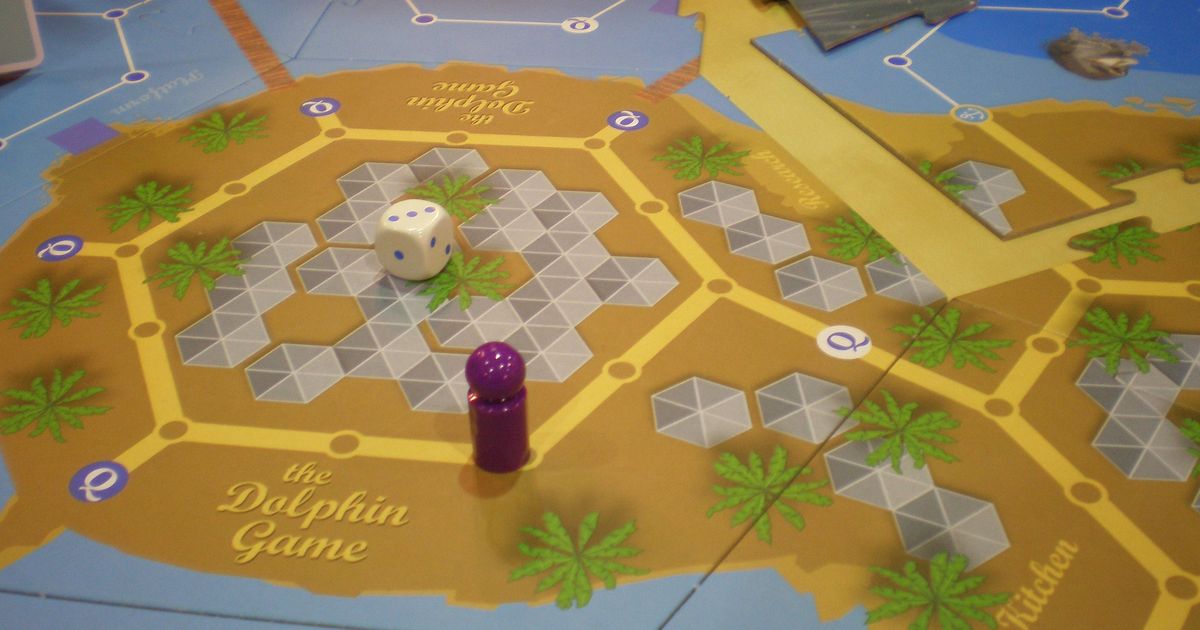 The Dolphin Training Game | Board Game | BoardGameGeek