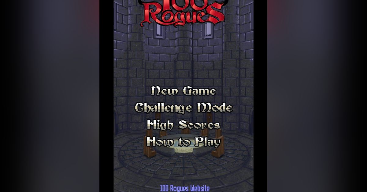 100 Rogues | Video Game | VideoGameGeek