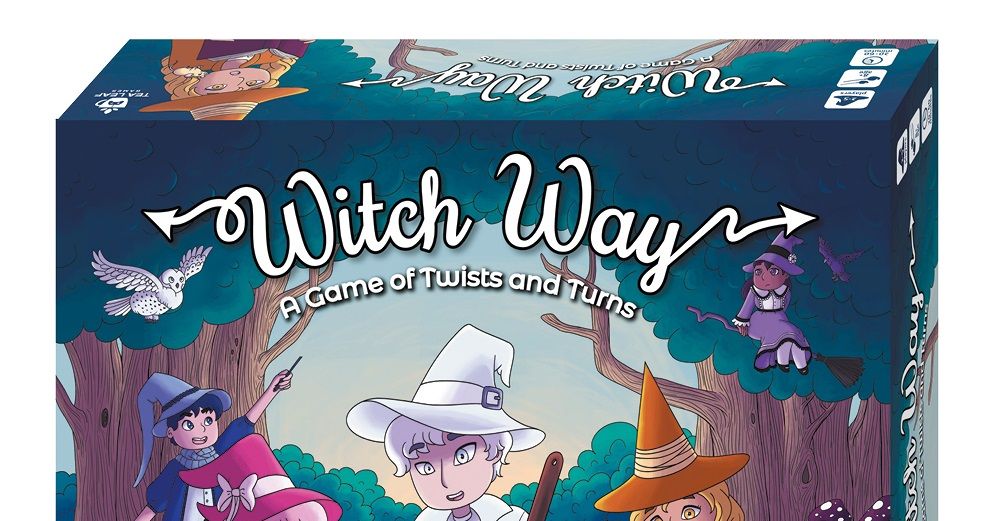 Witch Way: A Game of Twists and Turns | Board Game | BoardGameGeek