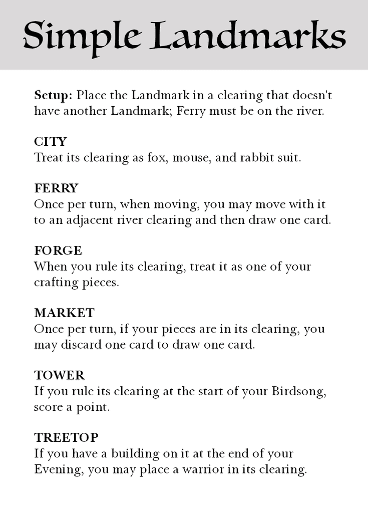 Simple Landmarks for Root | Root
