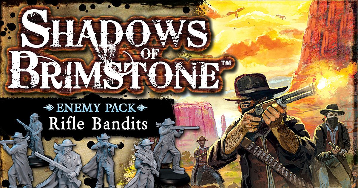 Shadows of Brimstone: Rifle Bandits Enemy Pack | Board Game | BoardGameGeek