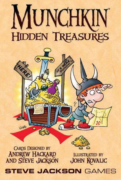 Card List Munchkin Treasures