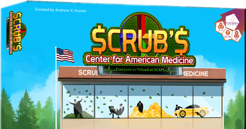 Scrub's Center for American Medicine | Board Game | BoardGameGeek
