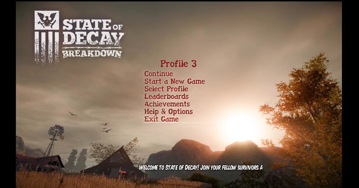 State of Decay - Breakdown | Video Game | VideoGameGeek