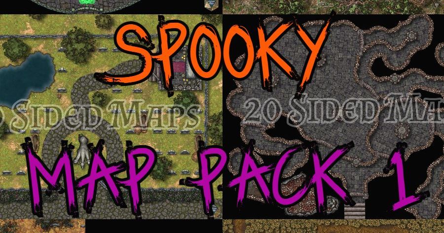 Spooky Map Pack 1 | RPG Item | RPGGeek