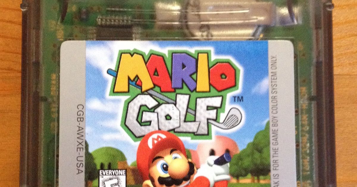 Mario Golf (GBC) | Video Game | VideoGameGeek